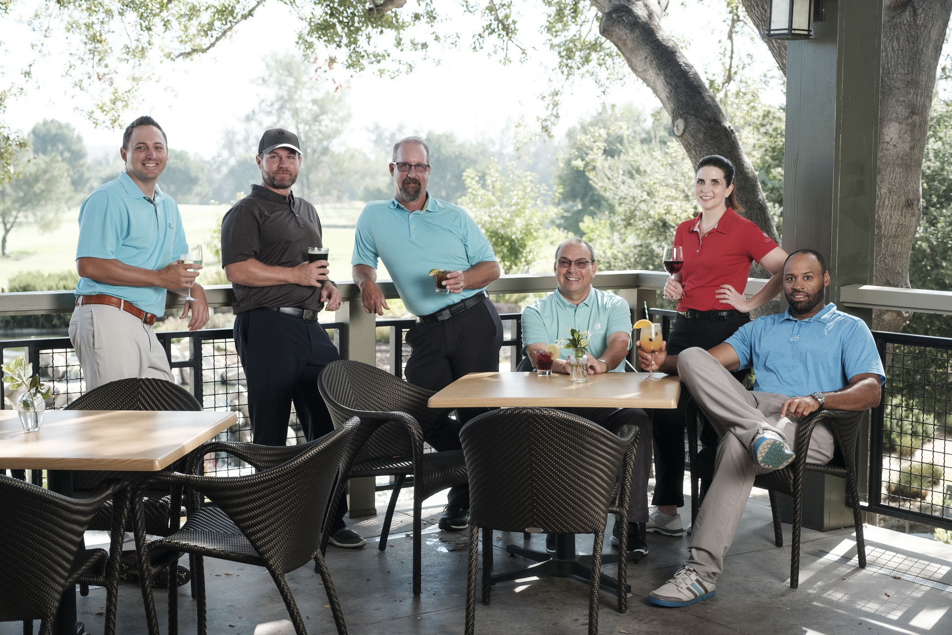 Team Building TCI Golf Team – Nicole Caldwell Corporate Photography